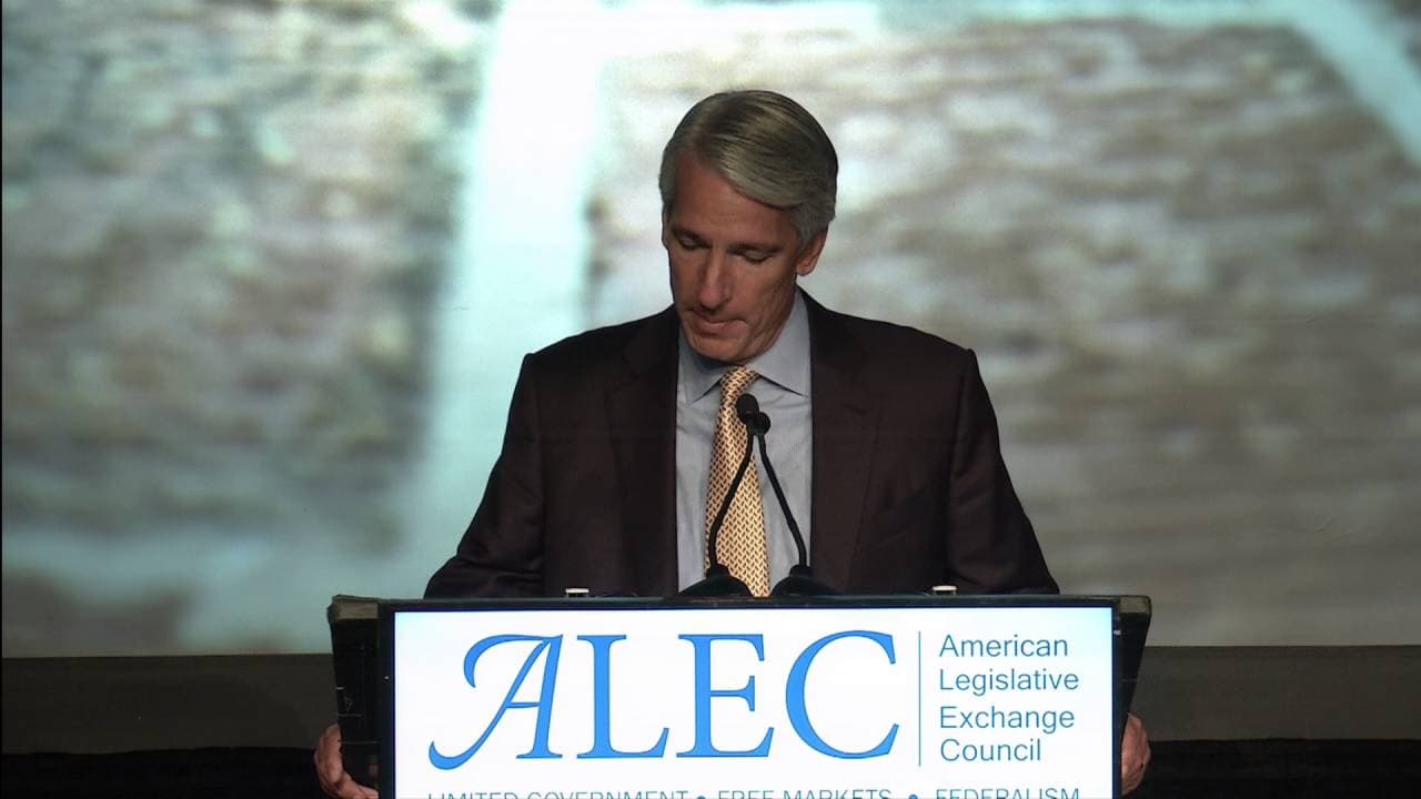 Video: John Tillman Addresses ALEC Attendees - American Legislative ...
