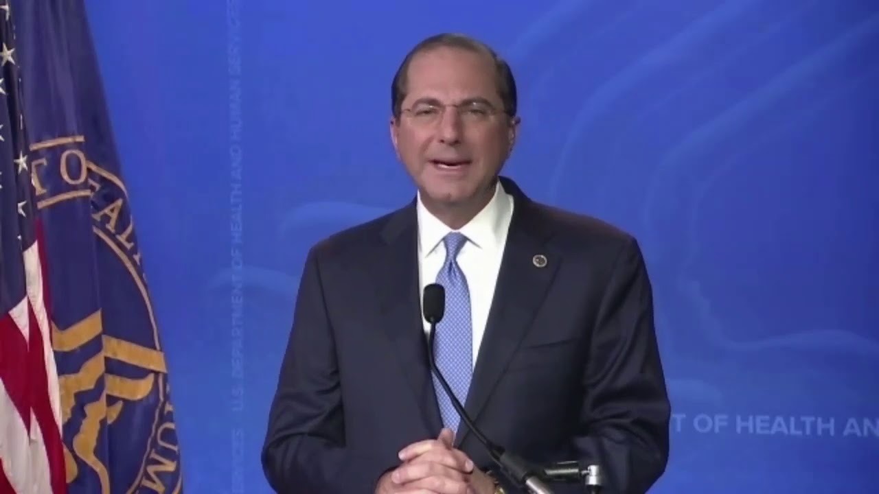Secretary Alex Azar on Health Policy and COVID-19 Vaccine Efforts ...