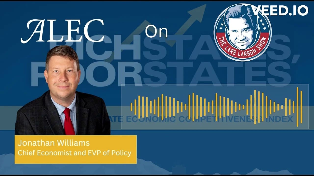 Red States Versus Blue States: Jonathan Williams on The Lars Larson ...