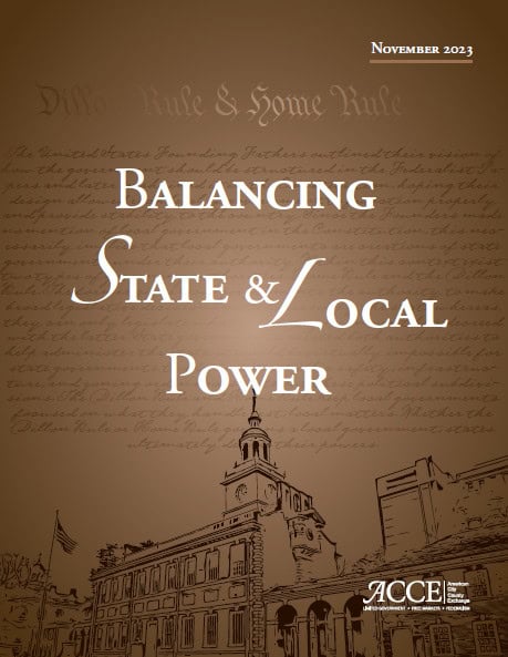 Balancing State & Local Power - American Legislative Exchange Council ...