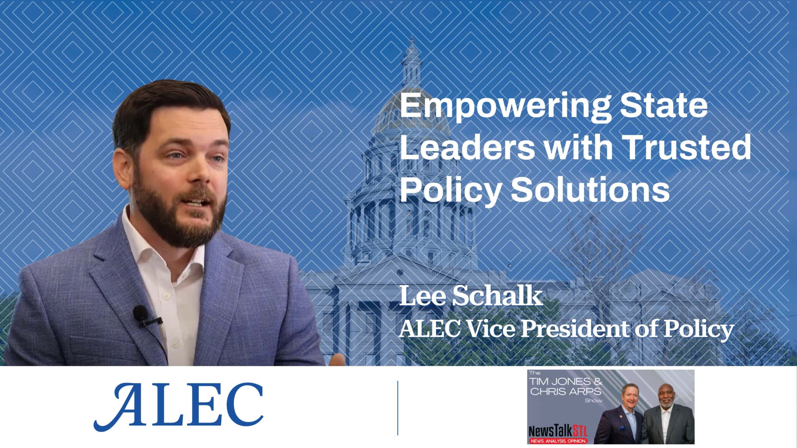 Empowering State Leaders with Trusted Policy Solutions: Lee Schalk on ...