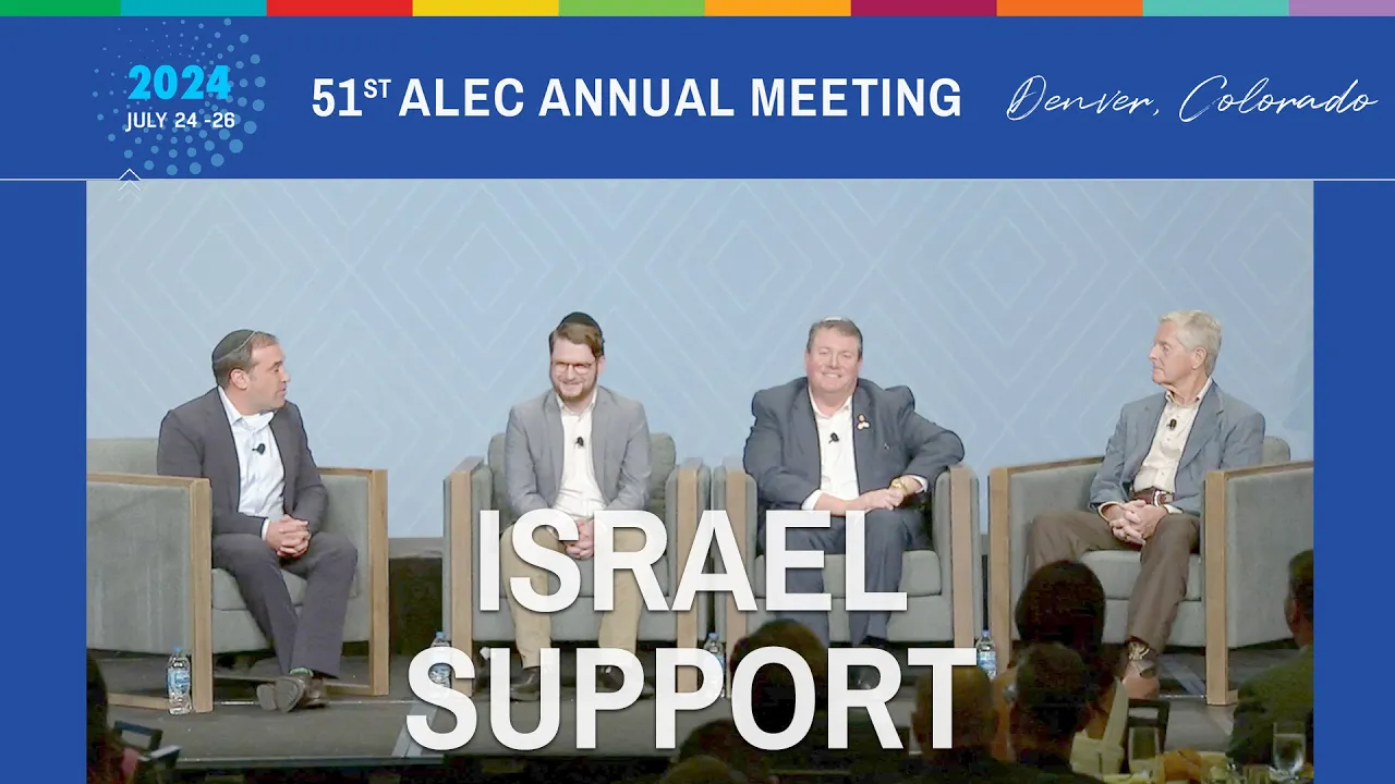 Leaders Call for Continued Support for Israel at 51st ALEC Annual Meeting - American Legislative ...