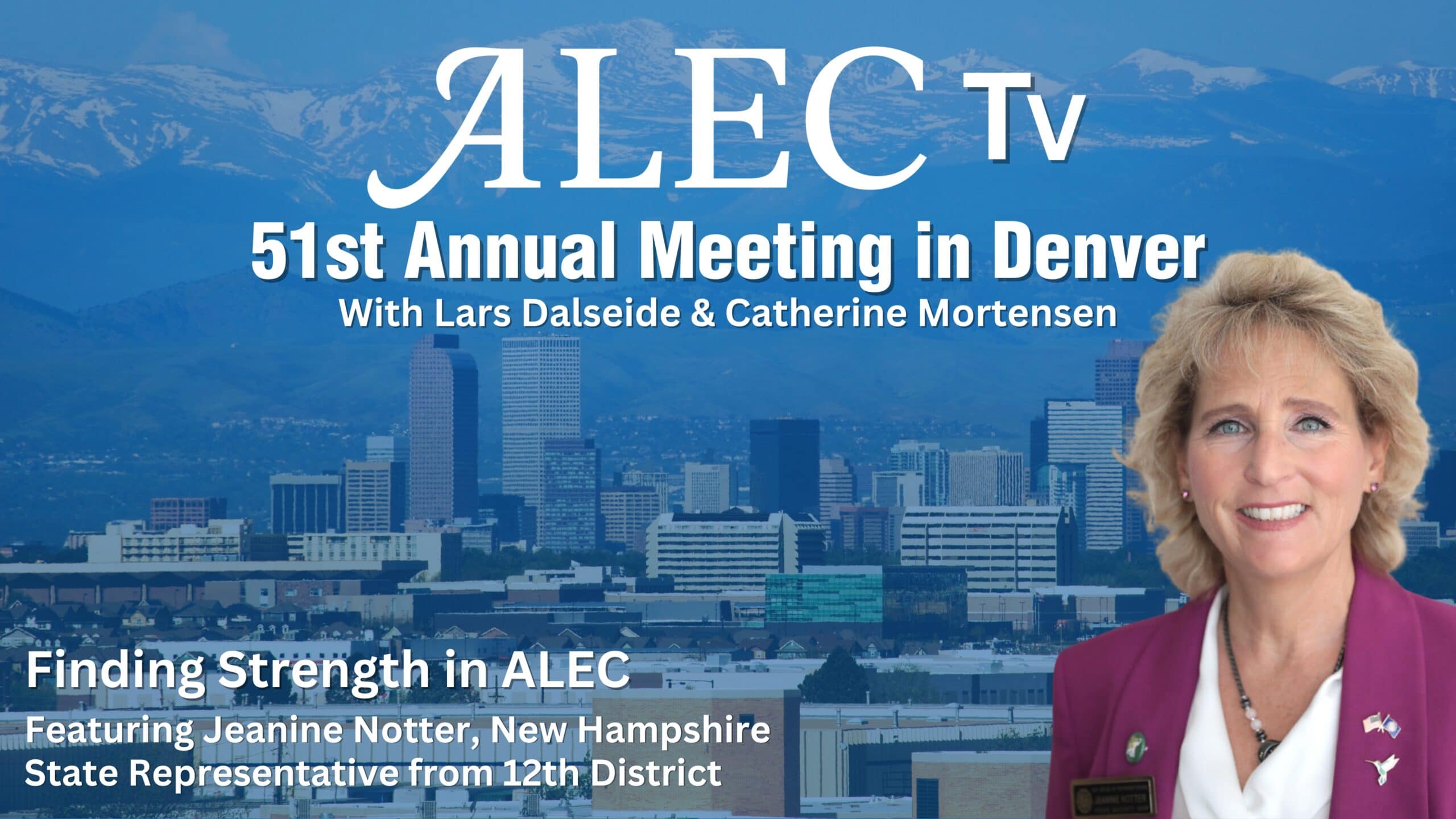 New Hampshire Rep. Jeanine Notter on ALEC TV - American Legislative ...