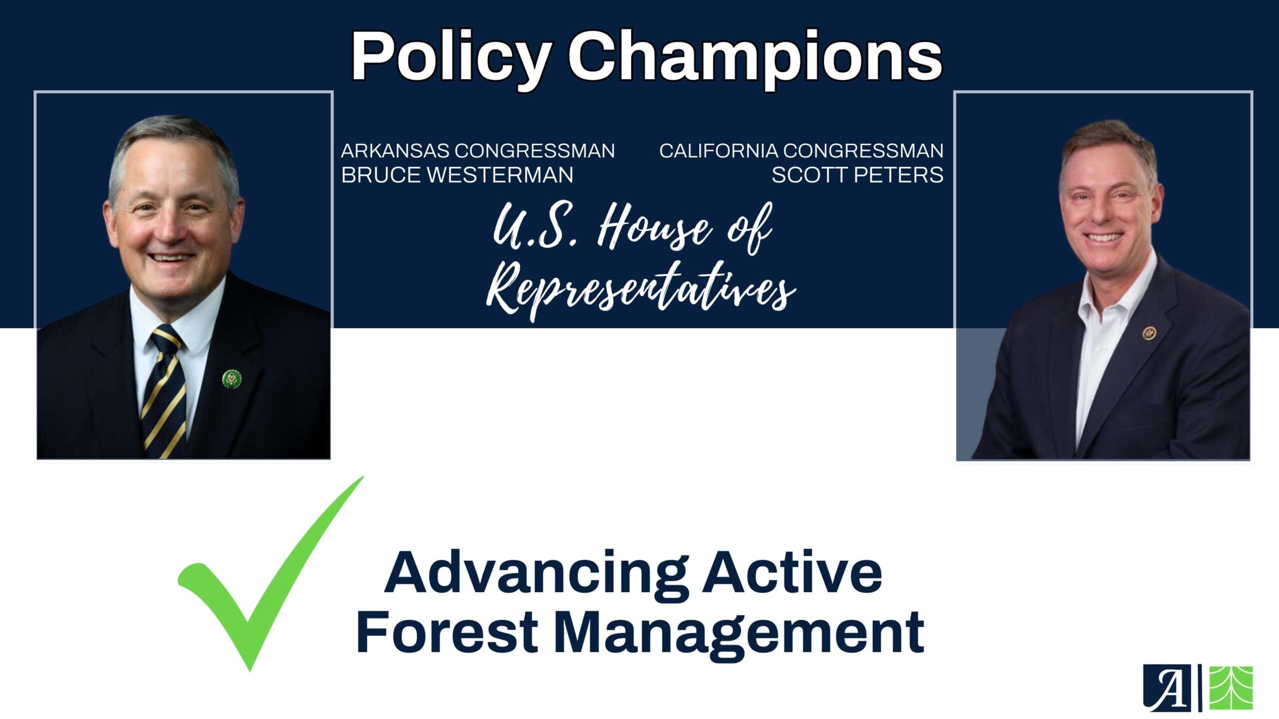 ALEC Policy Champions: Congressmen Bruce Westerman and Scott Peters ...