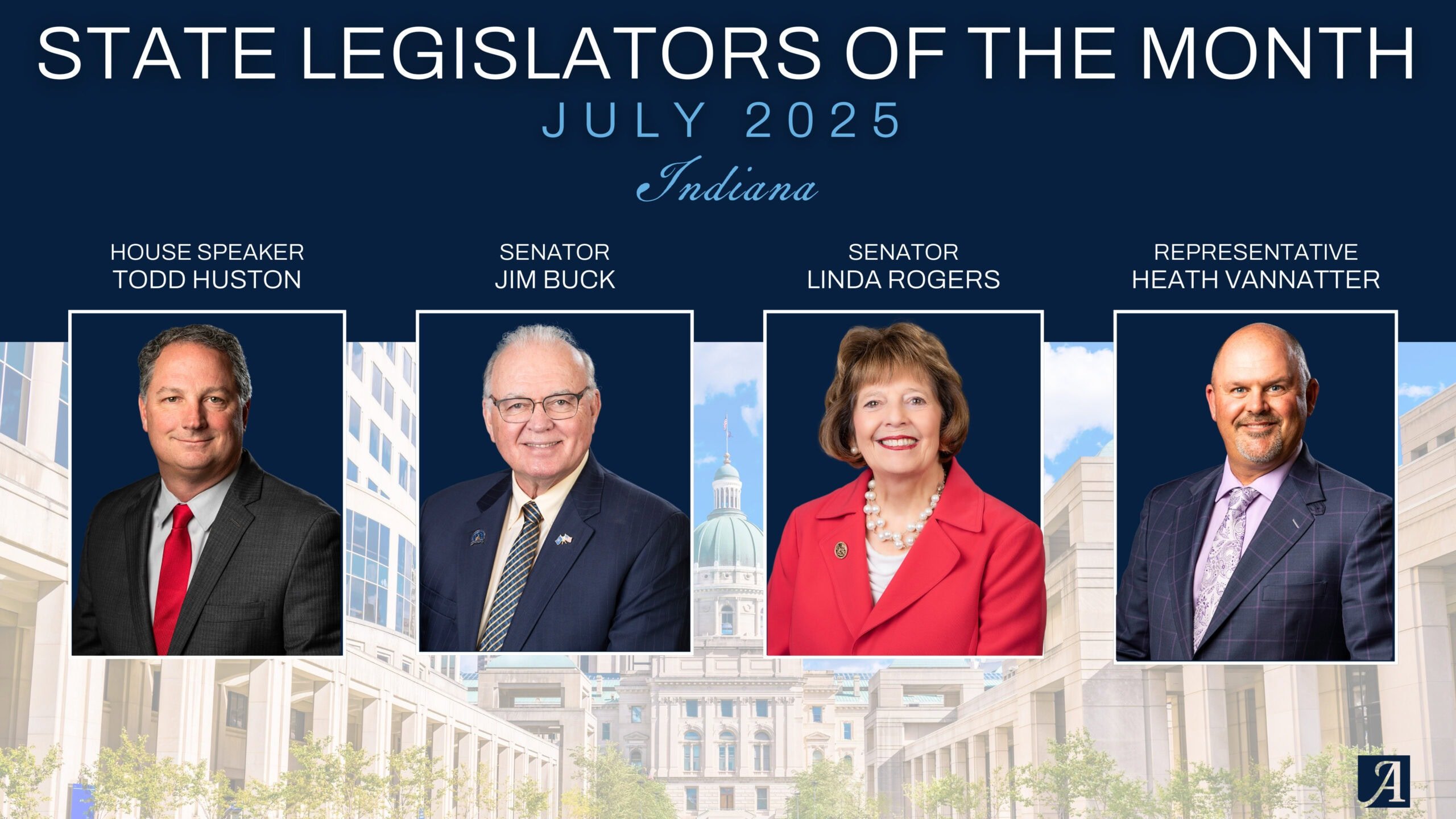 State Legislators of the Month, July 2025: Indiana Speaker Todd Huston ...
