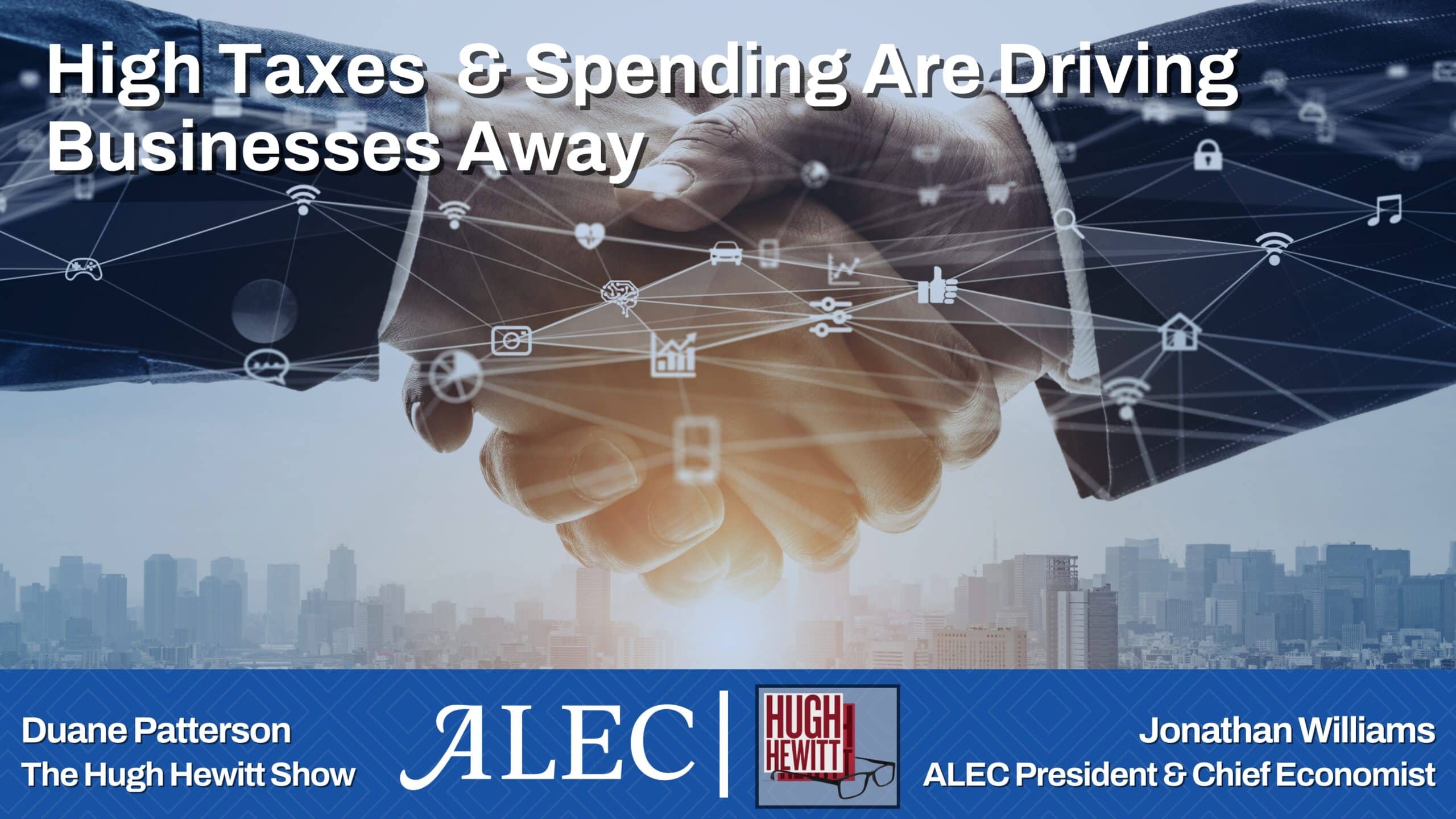 High Taxes & Spending Are Driving Businesses Away: Jonathan Williams on ...