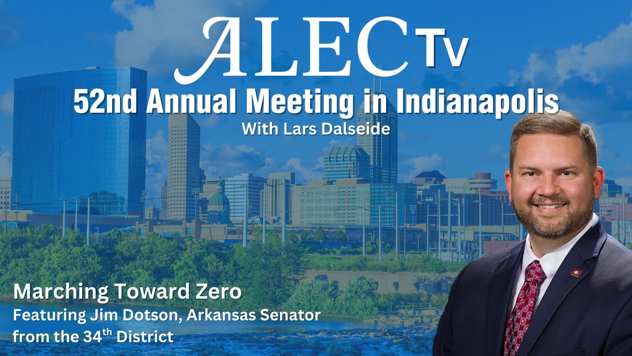 Marching Toward Zero: Arkansas Senator Jim Dotson at the ALEC Annual Meeting - American ...